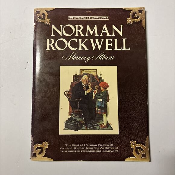 Other | Norman Rockwell Memory Album The Saturday Evening Post 1979 Vol ...